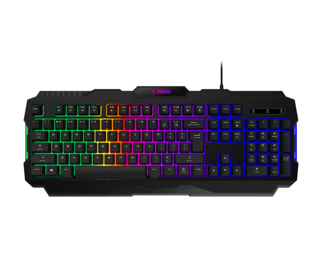 MSI Forge GK100 Membrane Gaming Keyboard