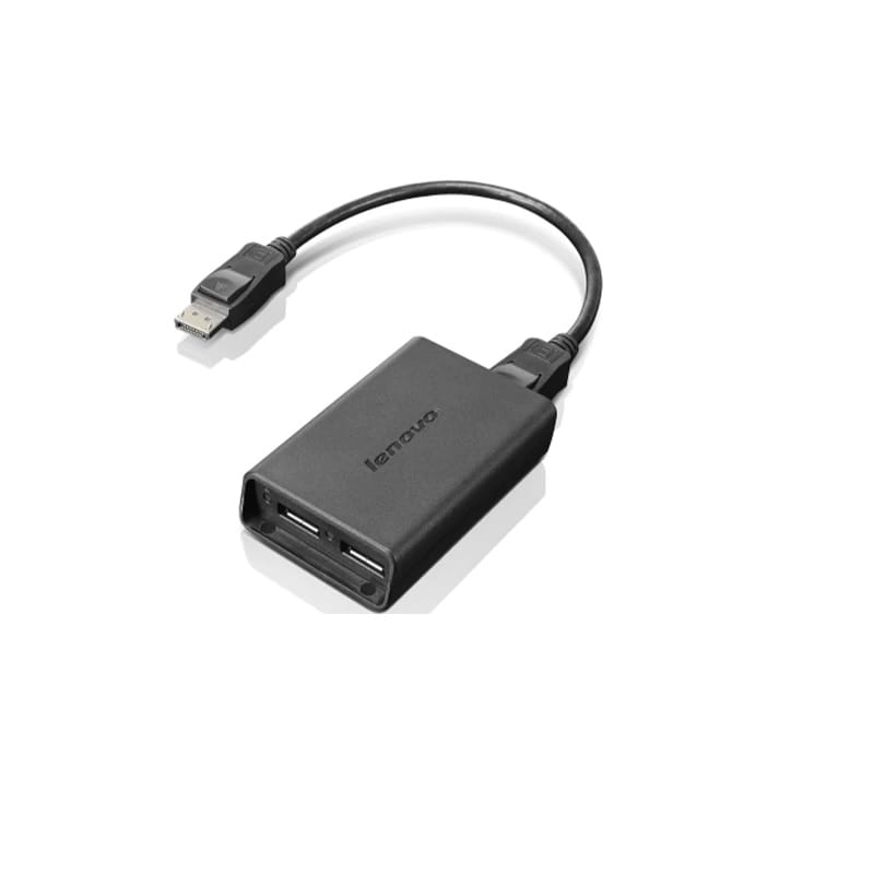 Lenovo DisplayPort to Dual DisplayPort Adapter