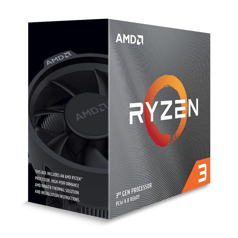 AMD Ryzen 3 3300X With Wraith Stealth Cooler Processor