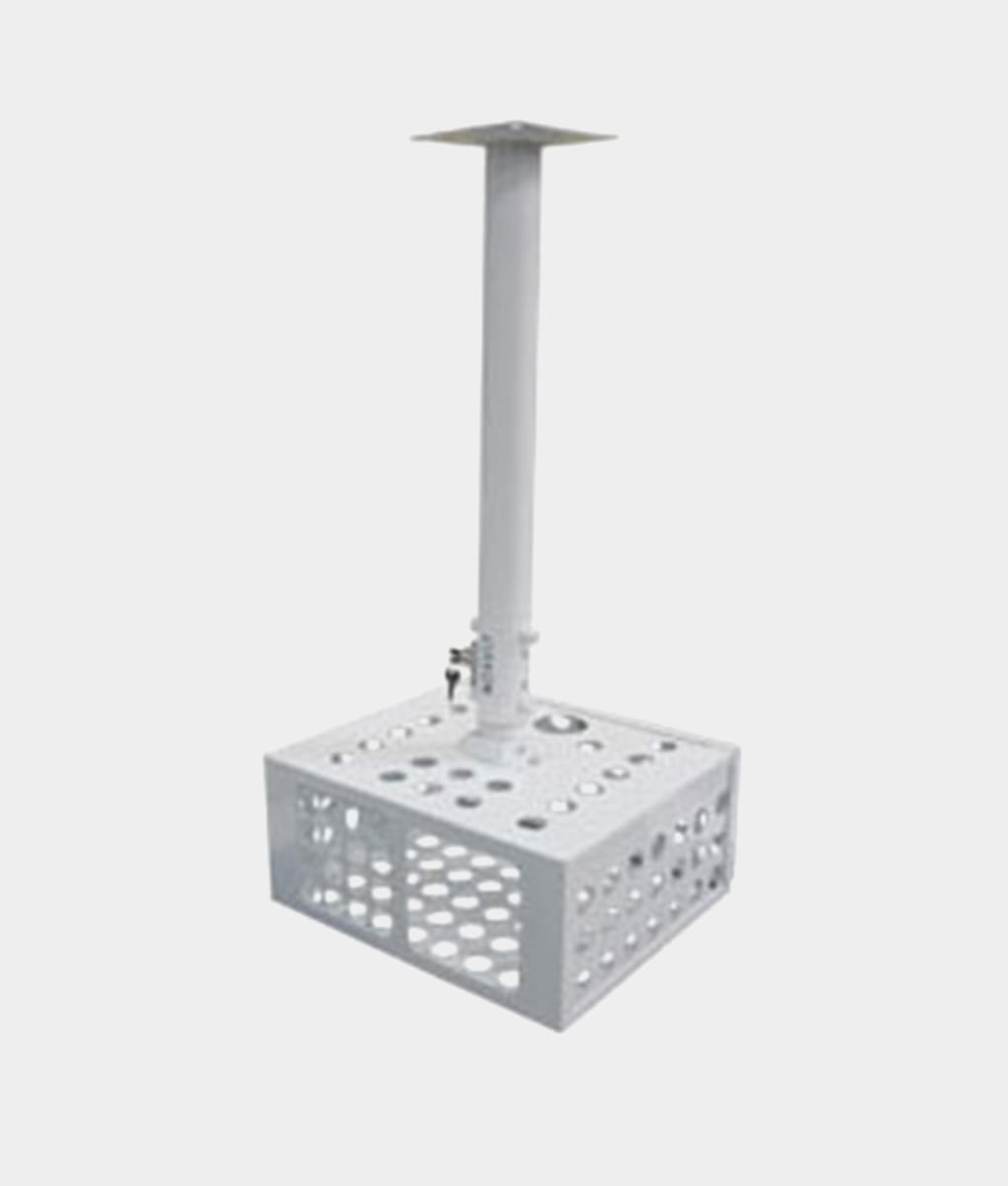 Gilkon Projector Security Cage With Ceiling Pole & Mount