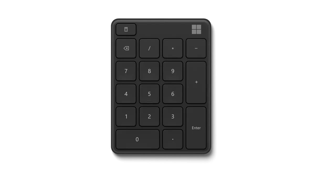 Microsoft Bluetooth Number Pad