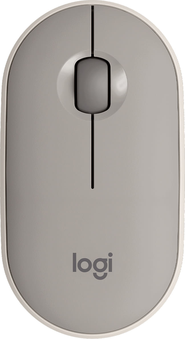 Logitech Pebble M350 Wireless Mouse - Sand