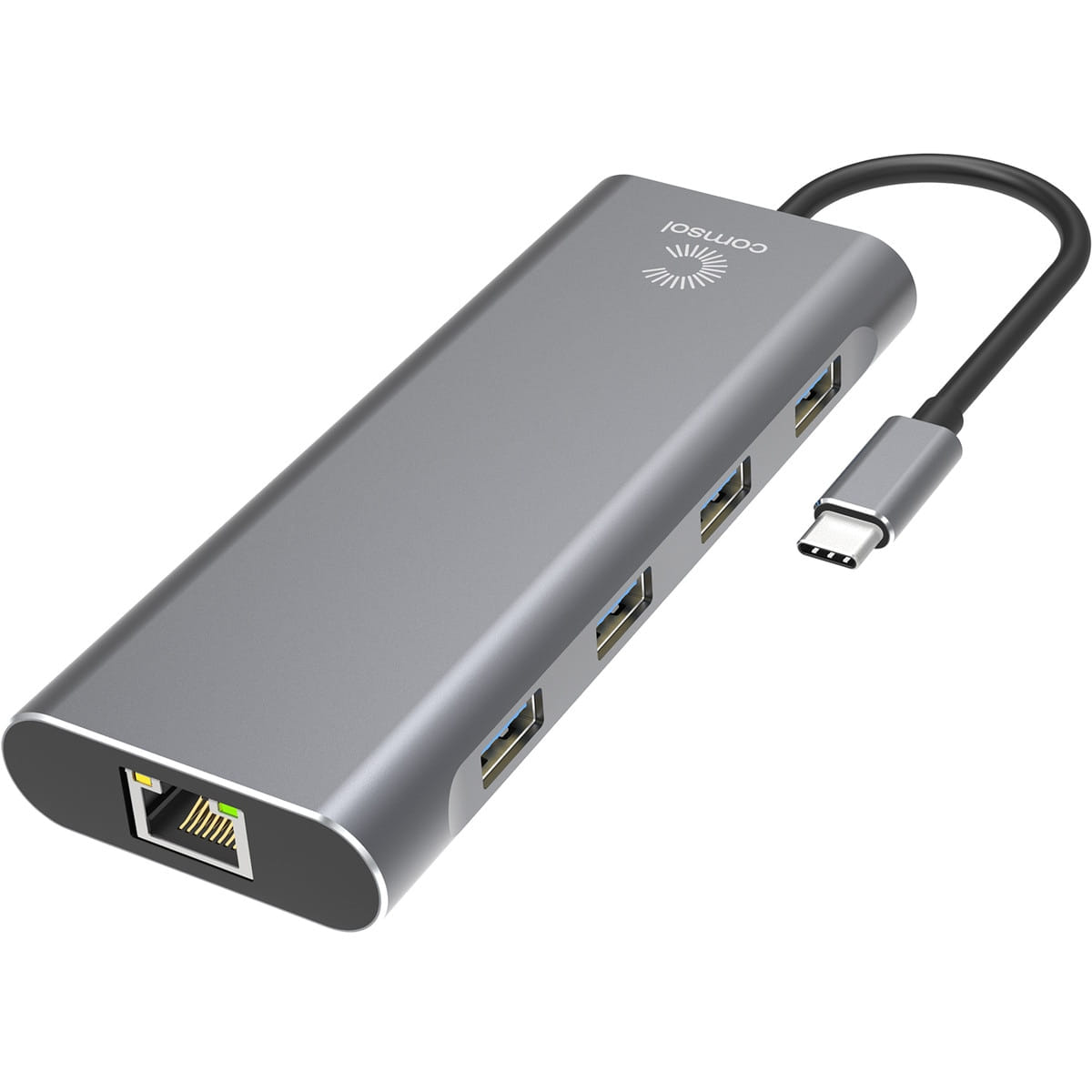 Comsol USB-C To Dual 4K HDMI Multiport Adapter