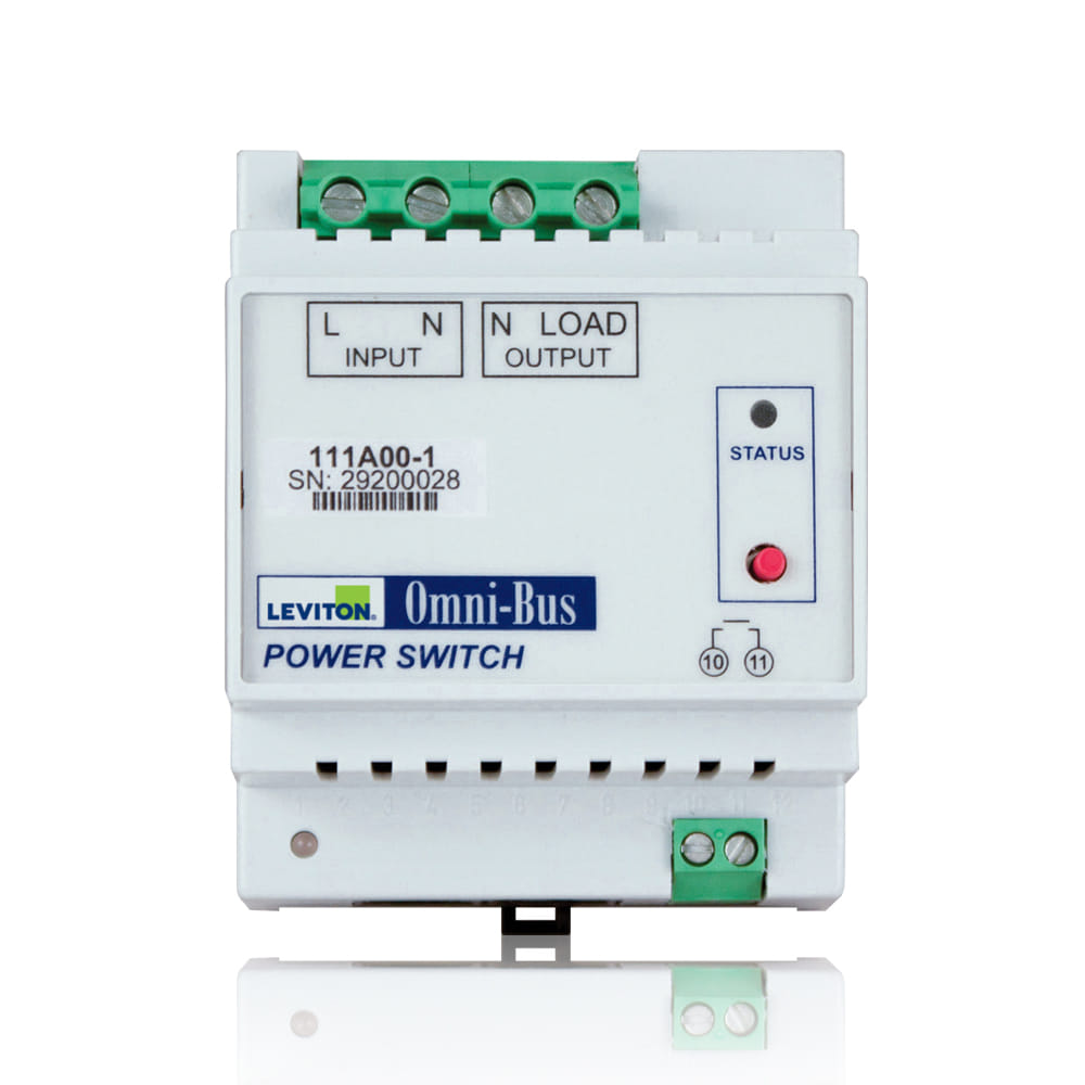 Leviton Omni-Bus 3000W Power Switch Din Rail