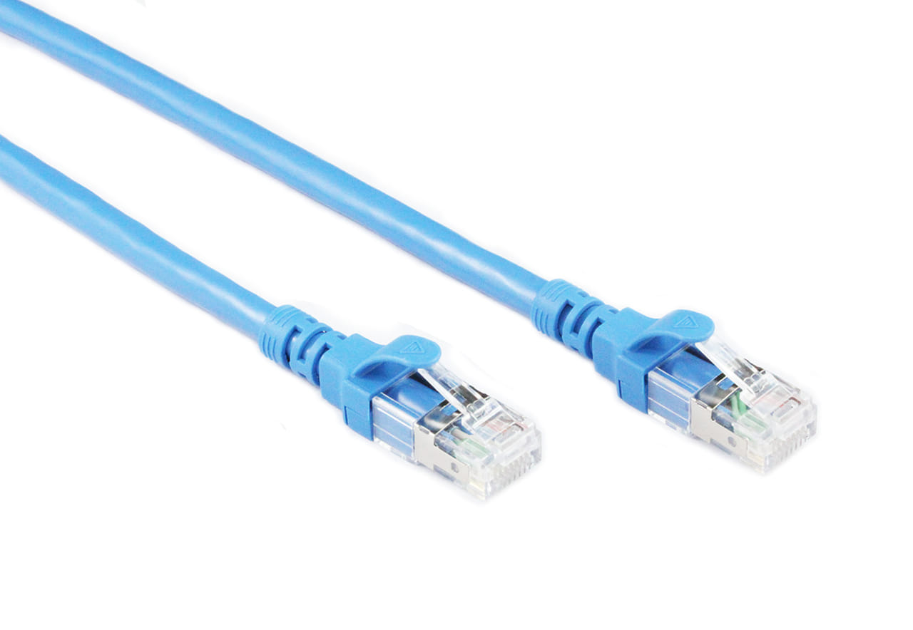 50M Blue CAT6A SSTP/SFTP Cable