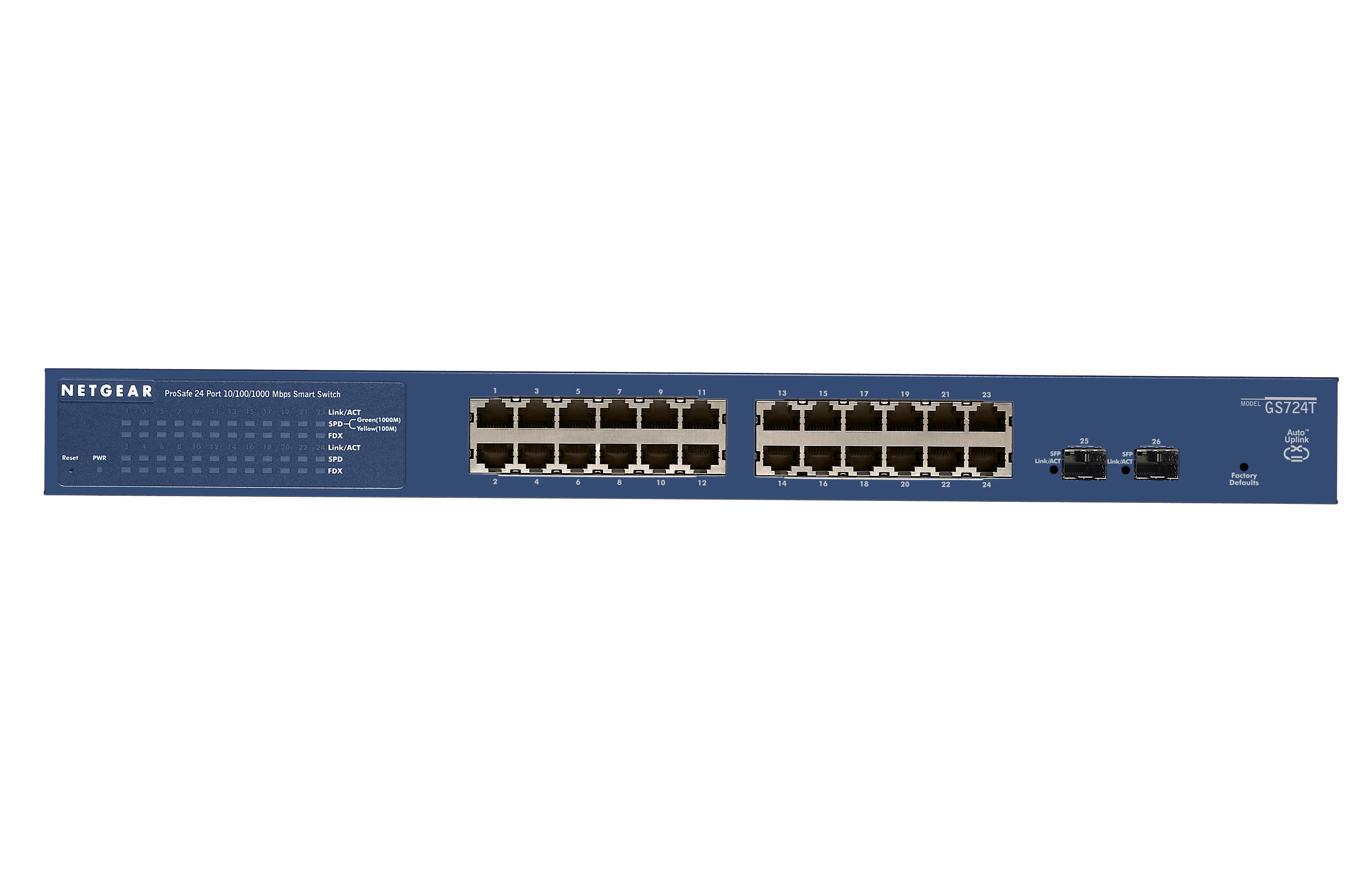 Netgear GS724T Prosafe 24-Port Gigabit Smart Switch