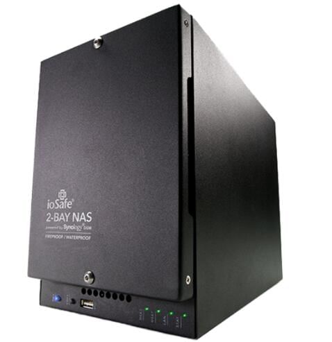 ioSafe 218 6TB 2 Bay Fireproof/Waterproof NAS