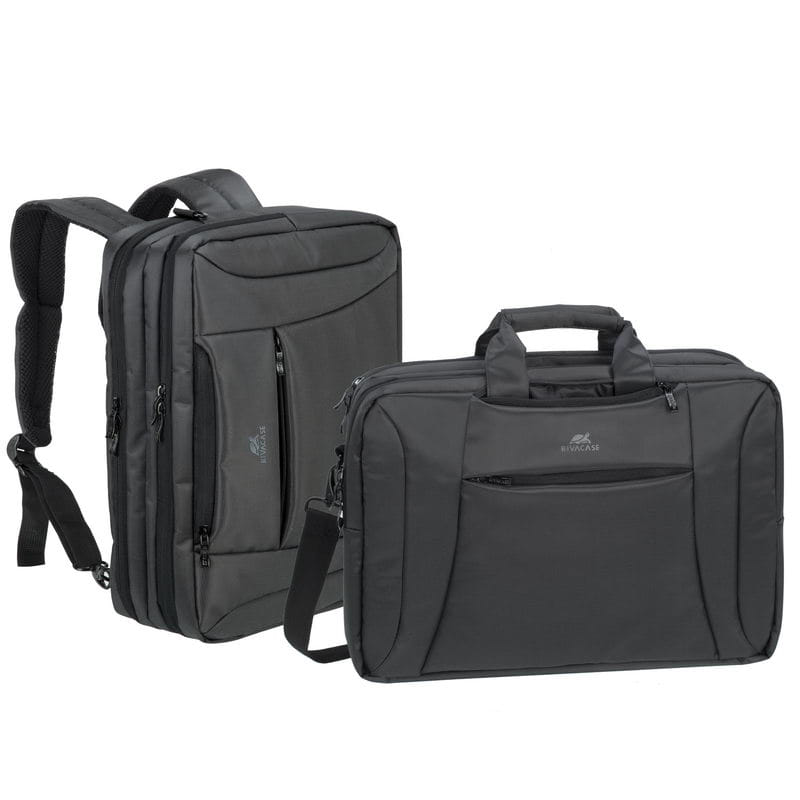 Rivacase 8290 Central 16" Backpack/Bag - Charcoal