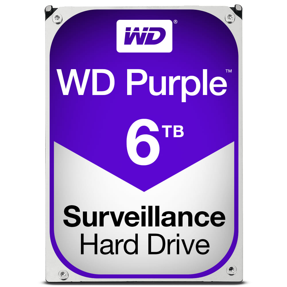 Western Digital WD60PURX Purple 6TB 3.5" SATA HDD
