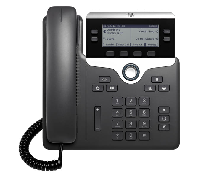 (Ex-Demo) Cisco 7821 IP Phone 3rd Party Call Control Wired Handset ...