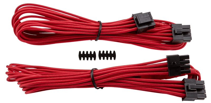 Corsair EPS/ATX12V CPU Sleeved Internal Power 0.75m Cable Type 4 Gen 3 ...