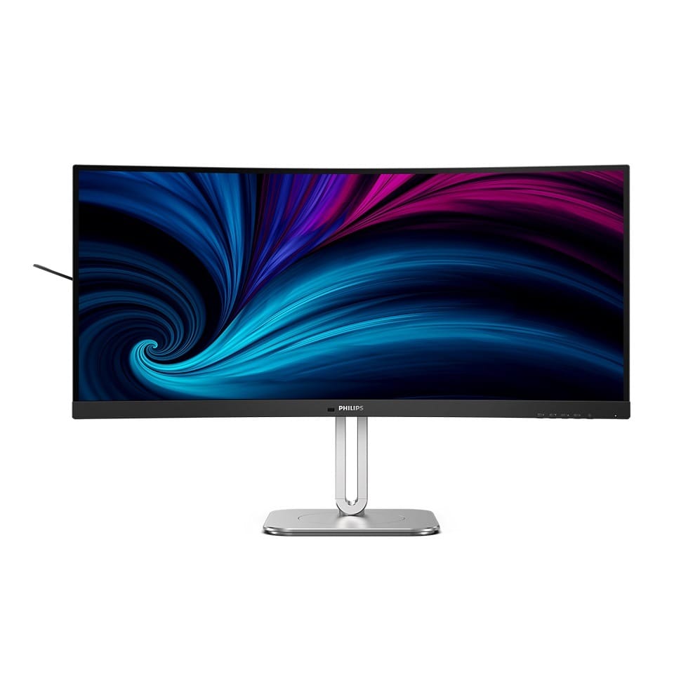 Philips 34B2U5600C 34" WQHD 120Hz USB-C Curved Height Adjustable ...