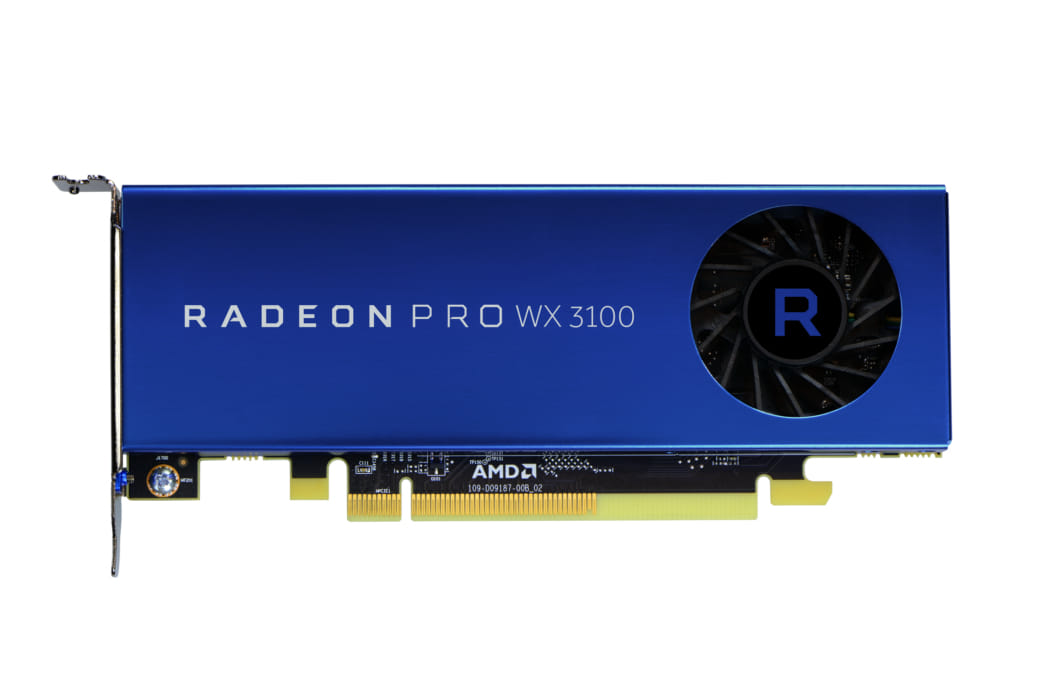 AMD Radeon Pro WX 3100 4GB Workstation Graphics Card