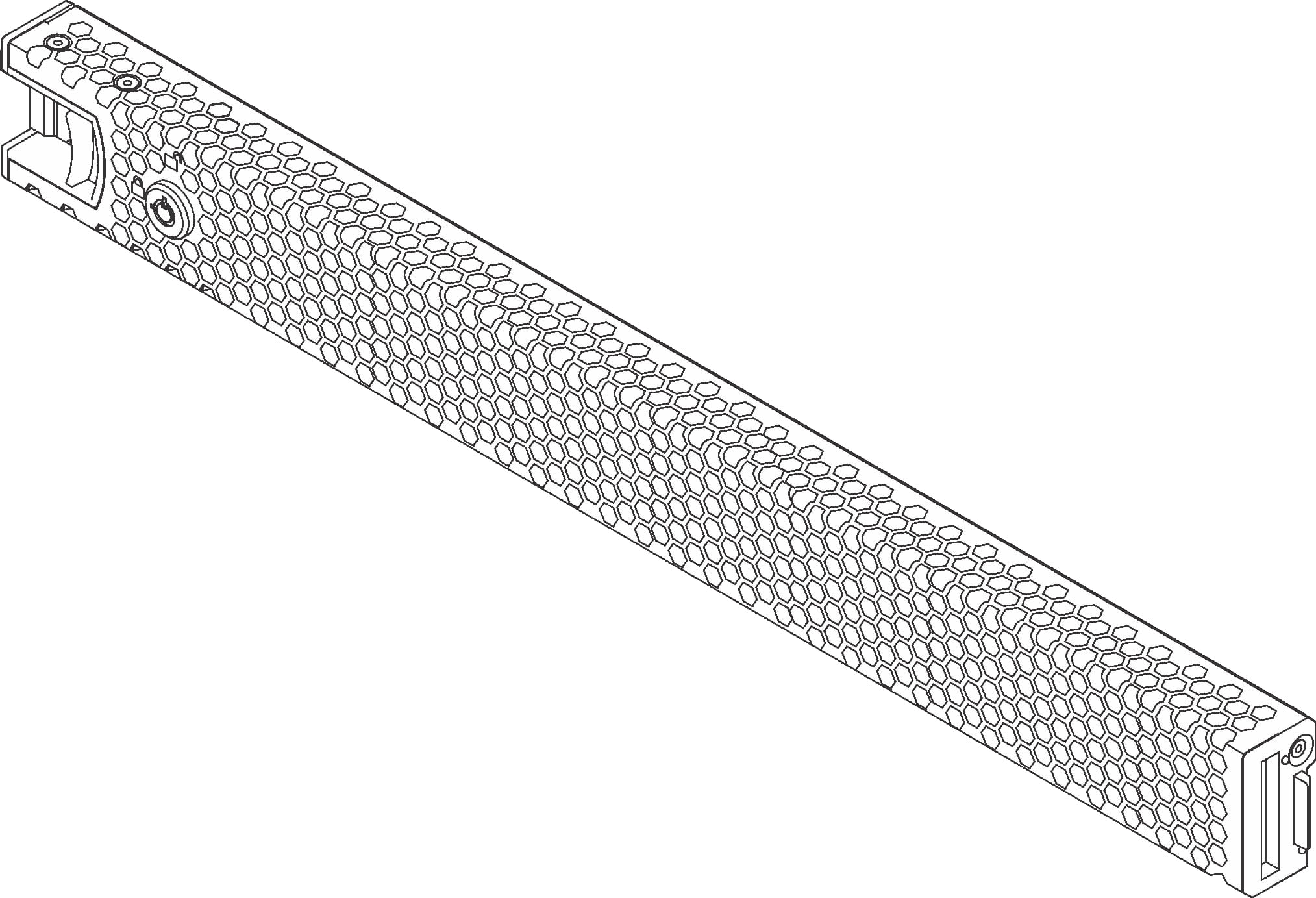 Lenovo Computer Case part Rack Bezel