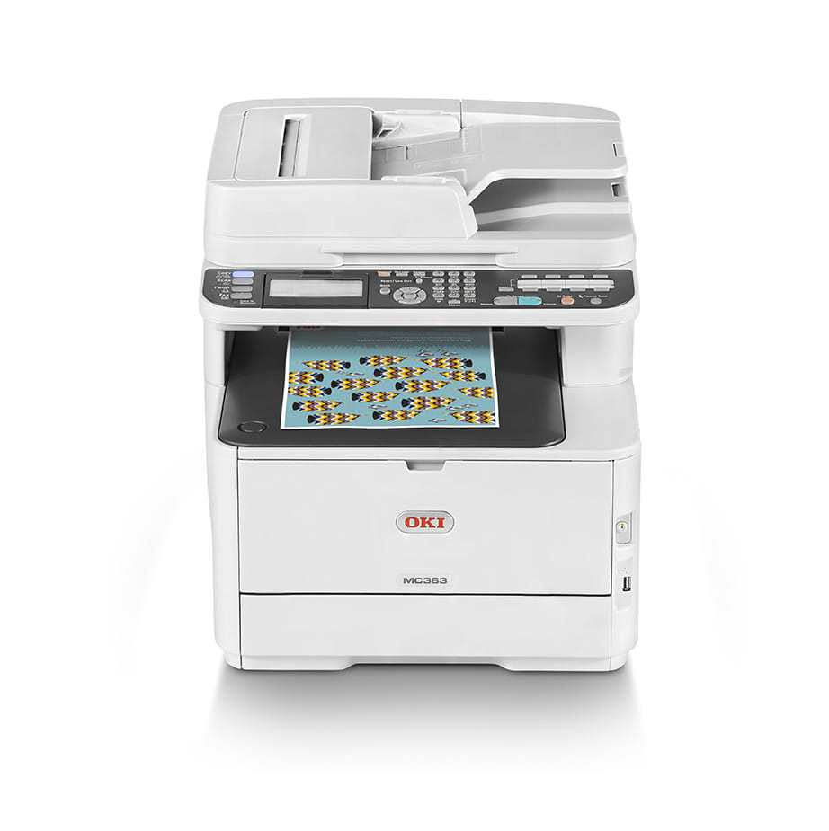 OKI MC363dn Multi-Function Colour Laser ADF Printer (Print/Copy/Scan/Fax)