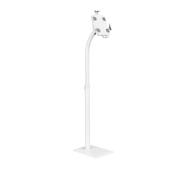 Brateck Height Adjustable Anti-Theft Table Floor Stand - White