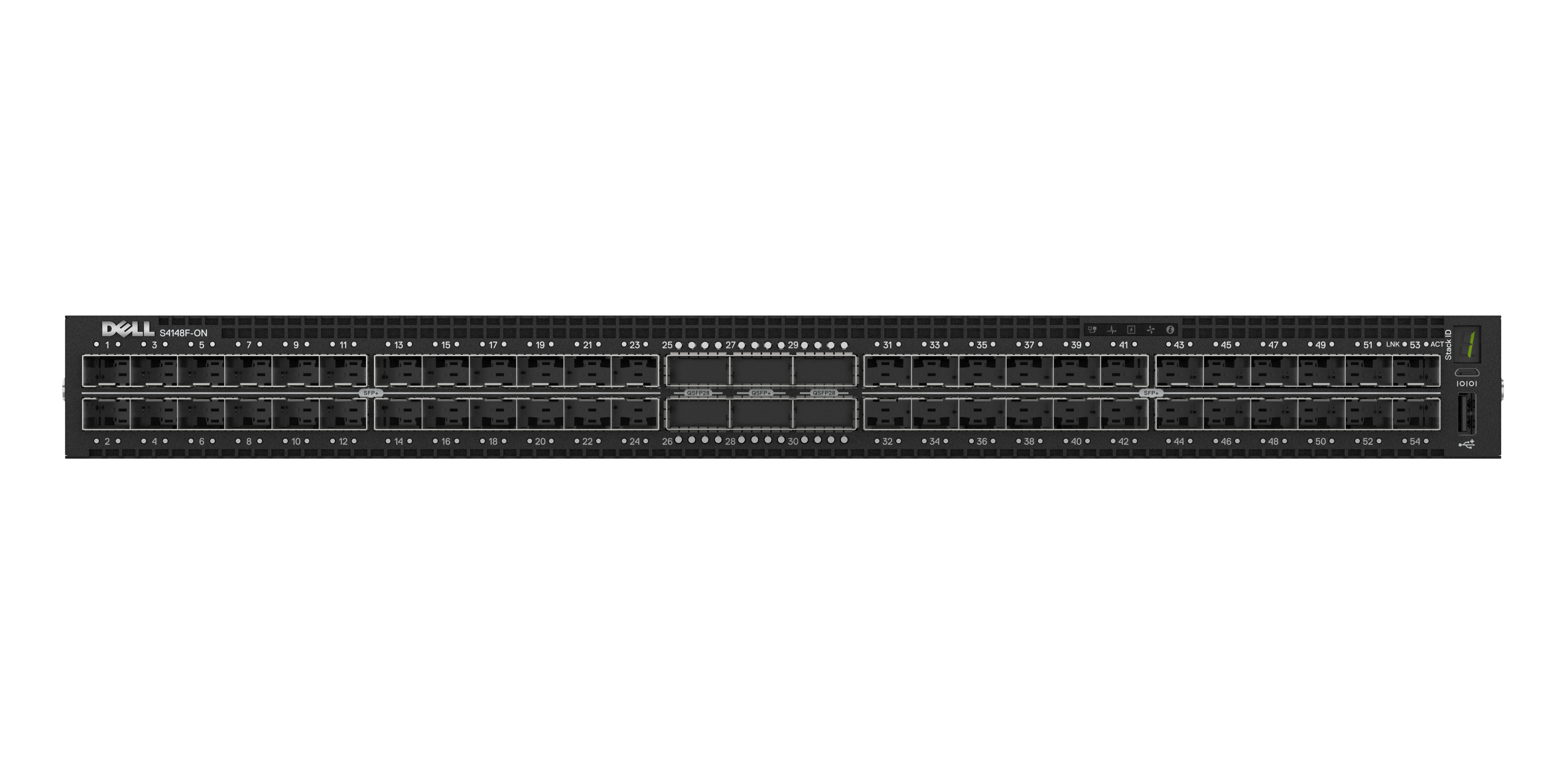 Dell PowerSwitch S4148F-ON 48x10GbE SFP+ Ports Ethernet Switch