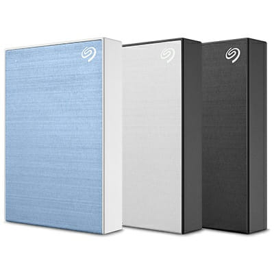 Seagate 4TB Backup Plus Portable External Hard Drive (HDD) - Blue