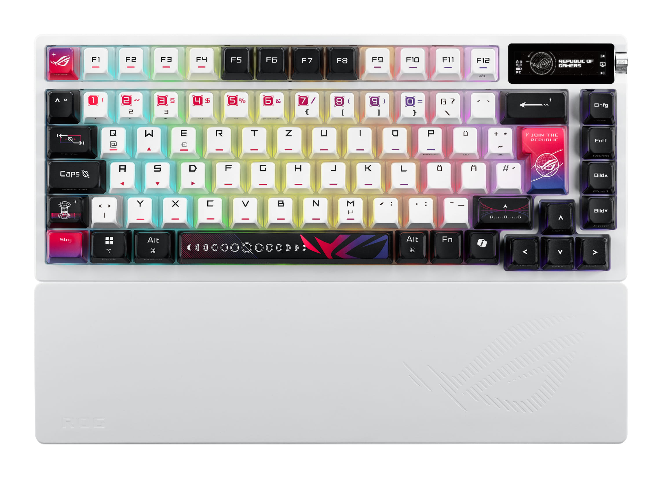 Asus ROG Azoth X Snow Switch Wireless Gaming Keyboard