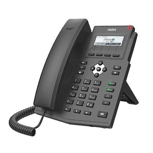Fanvil IP Phone Black Wired Handset 2 lines