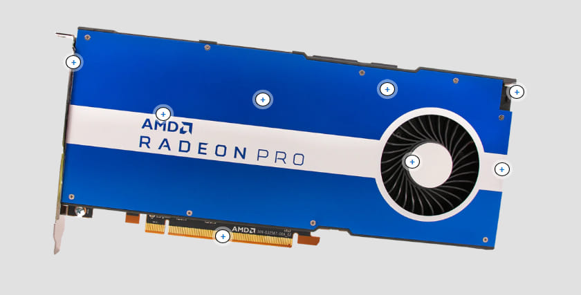 AMD Radeon Pro W5500 8GB Workstation Graphics Card