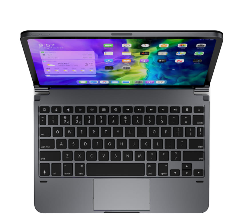 Brydge 11.0 Pro+ English Bluetooth Keyboard - Space Grey