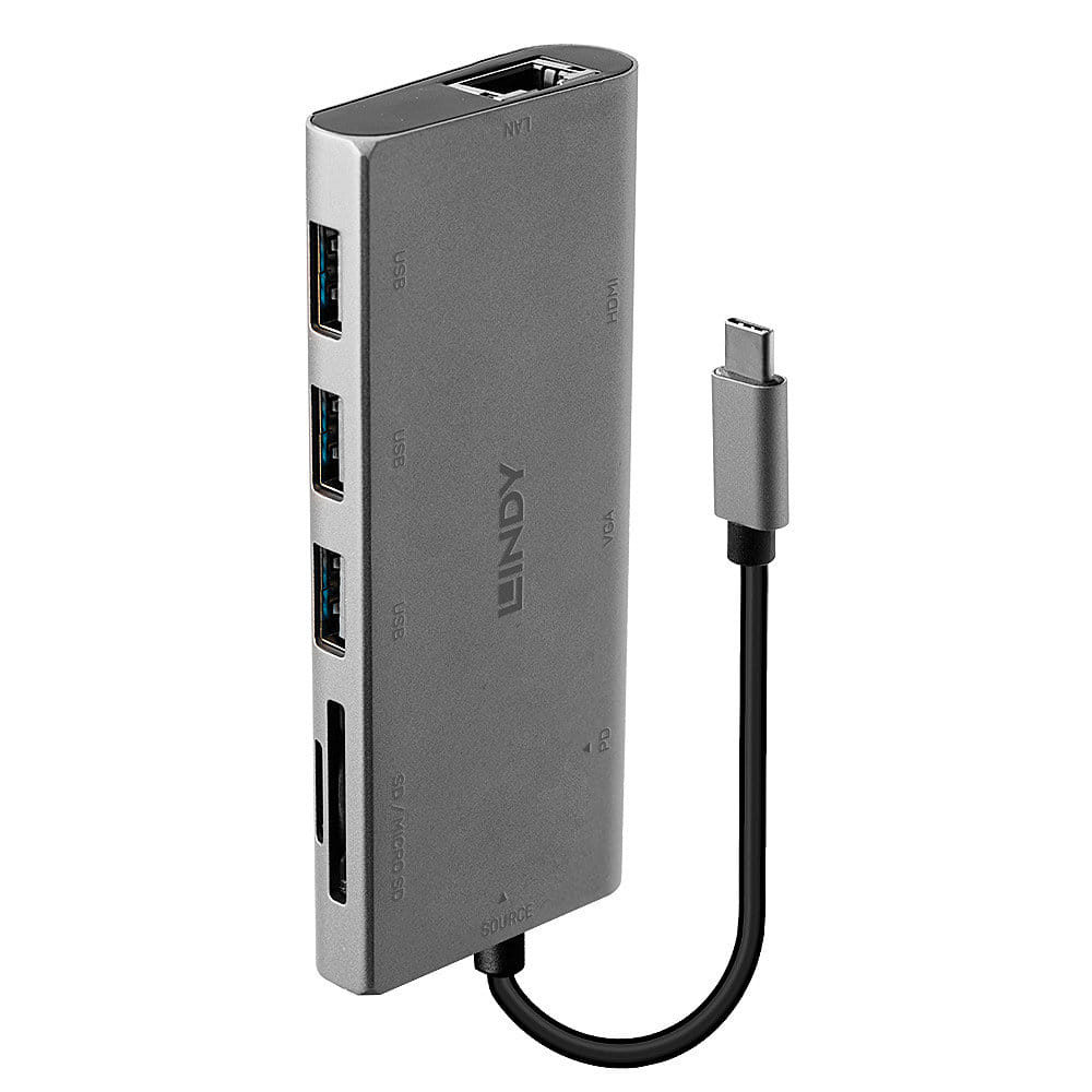 Lindy DST Mini Plus USB-C Mini Docking Station