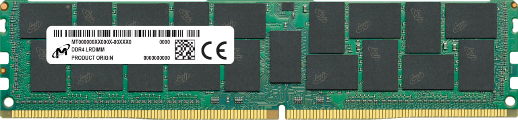 Crucial 128GB 4Rx4 DDR4-3200 LRDIMM Memory