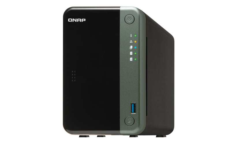 QNAP 2 Bay Celeron J4125 Quad-Core 4GB SODIMM Tower NAS