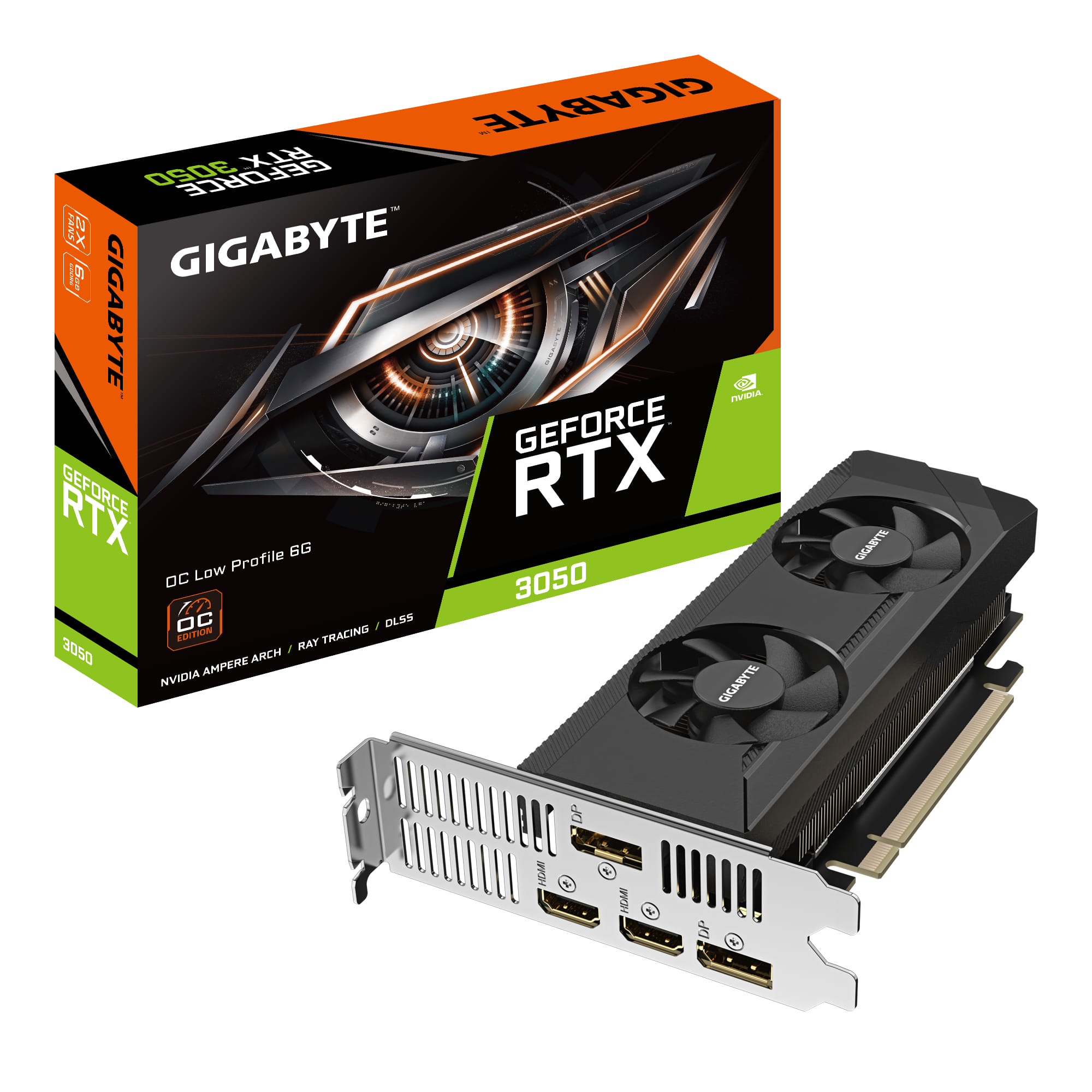 Gigabyte GeForce RTX 3050 OC Low Profile 6GB Graphic Card