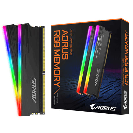 Gigabyte AORUS RGB 16GB(2x8GB) DDR4-4400 Memory