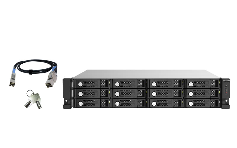 QNAP 12-Bay 2U Rackmount SAS Storage Expansion Enclosure