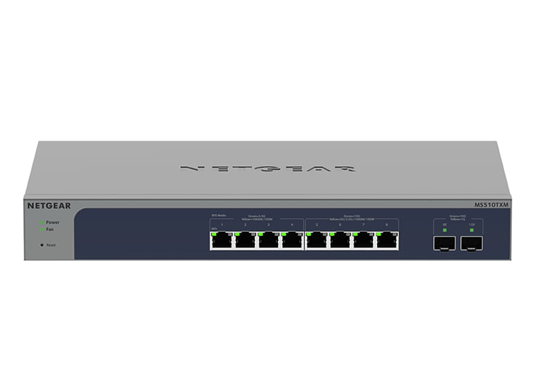 Netgear MS510TXM 8-Port Multi-Gigabit/10G Ethernet Smart Managed Pro ...