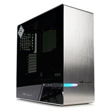 InWin 905 RGB Tempered Glass Mid-Tower E-ATX Case - Silver