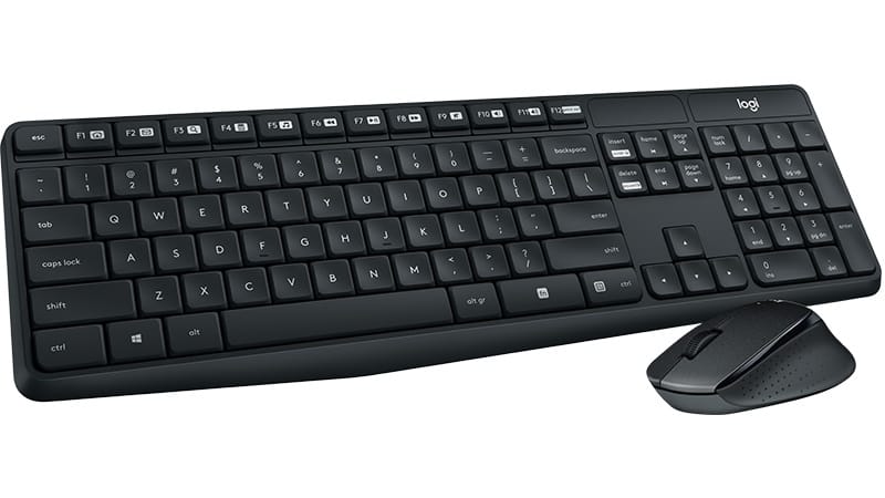 Logitech MK315 Quiet Wireless KBM Combo