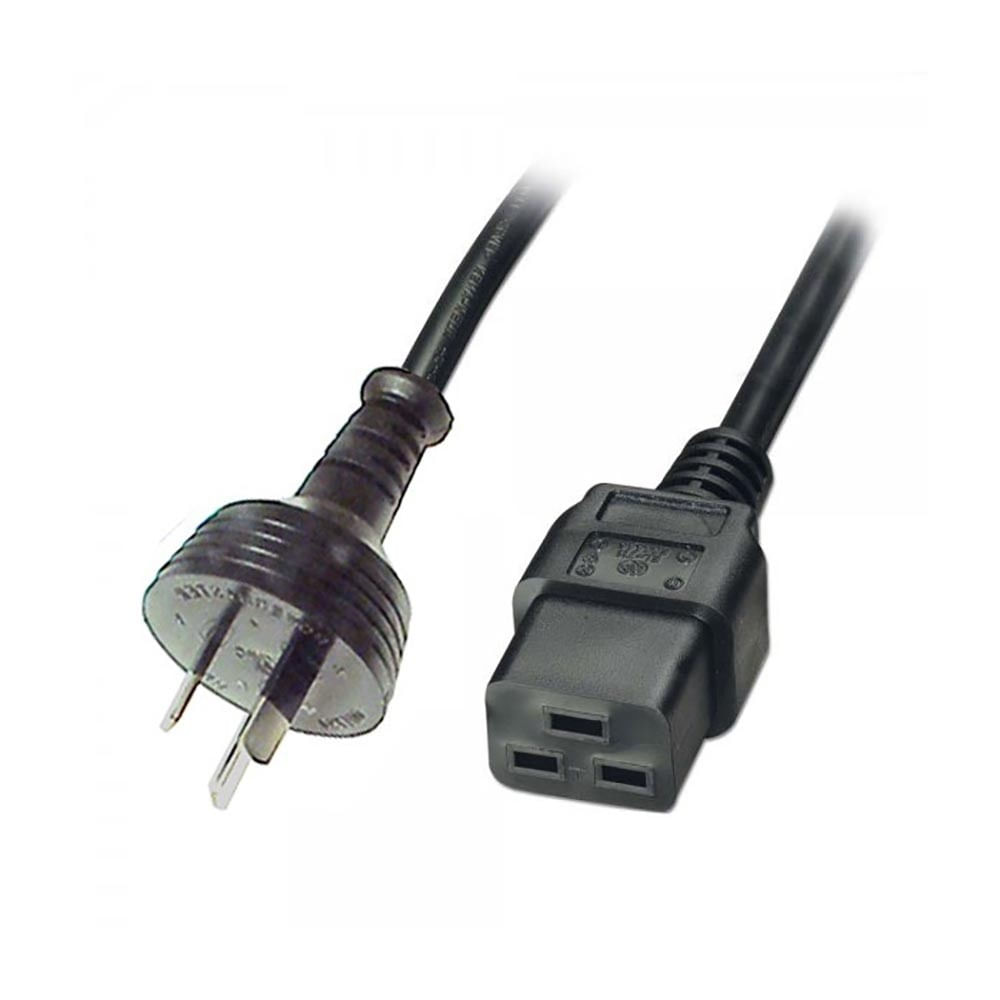 Lindy 2m 10A 3-pin to IEC C19 Cable