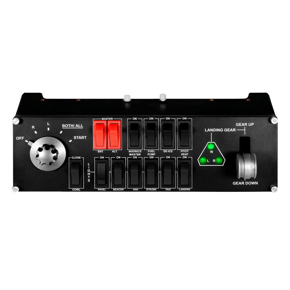 Logitech Flight Simulator Aircraft Switch Panel