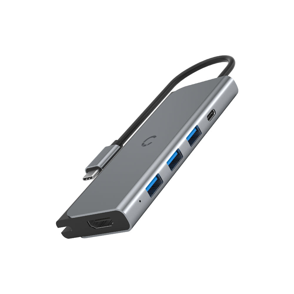 Cygnett TravelMate USB-C Hub - Black