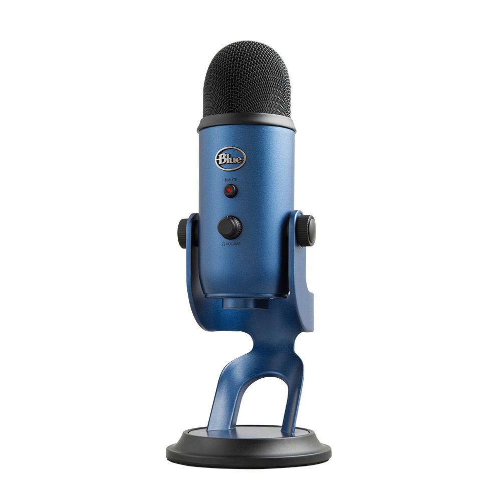 Blue Yeti Premium Multi-Pattern USB Microphone - Midnight Blue