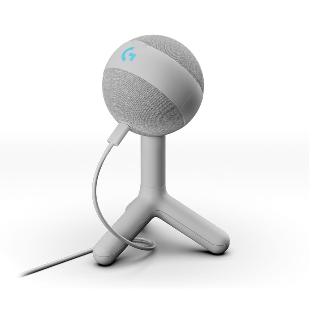 Logitech G Yeti Orb RGB Gaming Mic with LightSync White