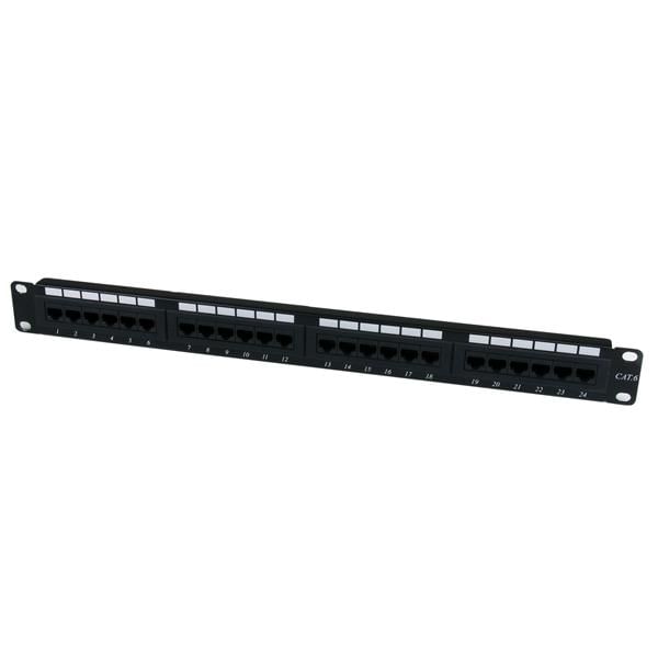 Startech 1U 24-Port Network Patch Panel 110 Rack Mount Patch Panel