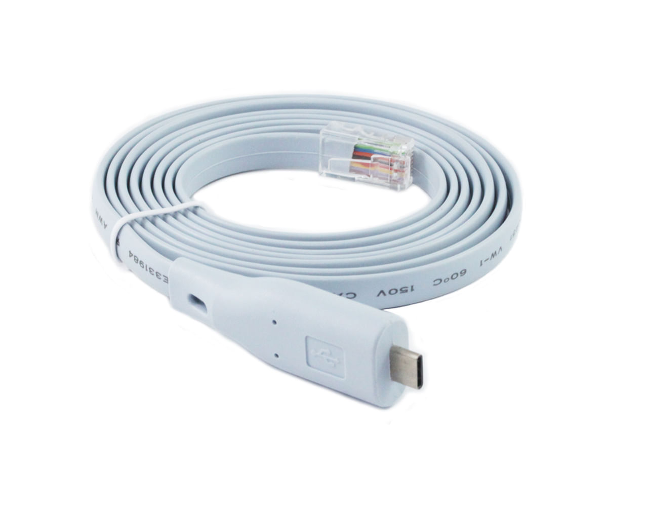 1.8M Cisco Console Cable USB 3.1 Type-C to Serial RS232