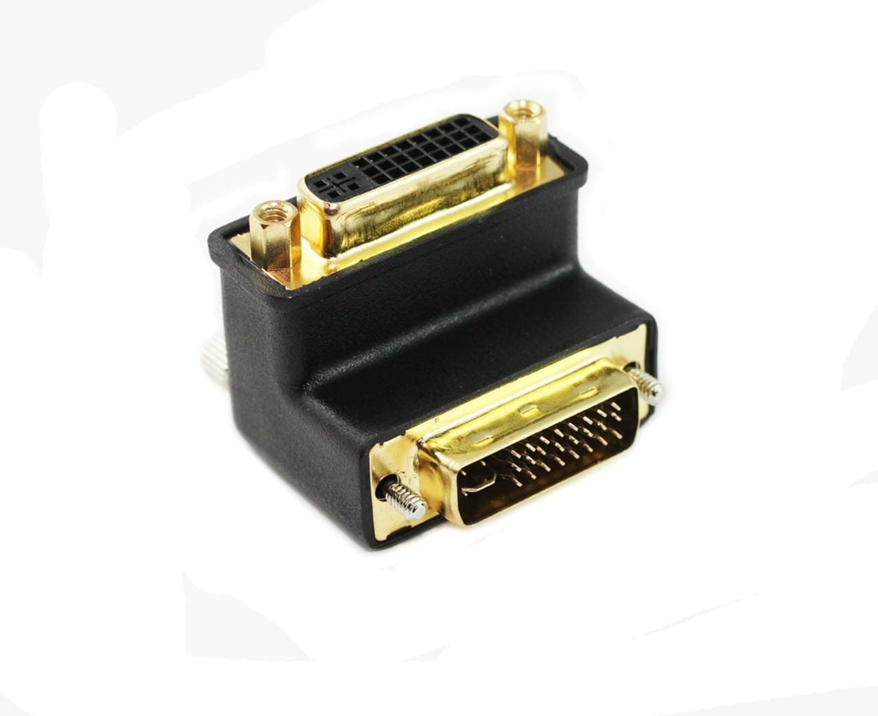 DVI-I 29Pin M/F Right Angle Adaptor