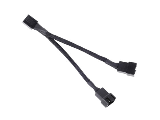 Silverstone CPF01 Black 100mm PWM Fan Splitter Cable