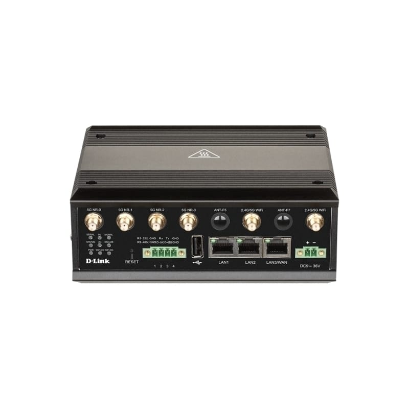 D-Link 5G NR M2M Dual SIM Industrial Gateway