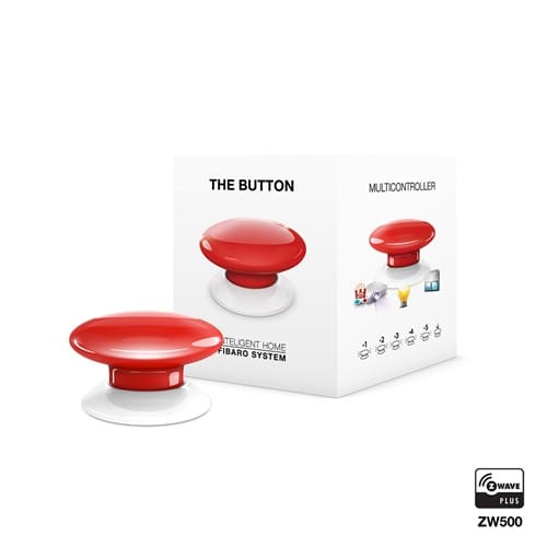 Fibaro Z-Wave Button - Red