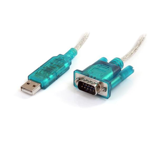 StarTech USB to Serial Adapter Cable - USB to RS232 DB9 M/M