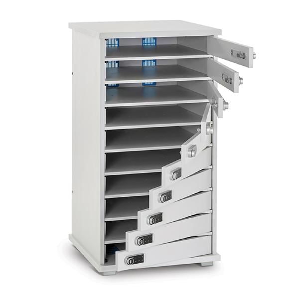 LapCabby Lyte 10 Multi Door AC Charging Locker