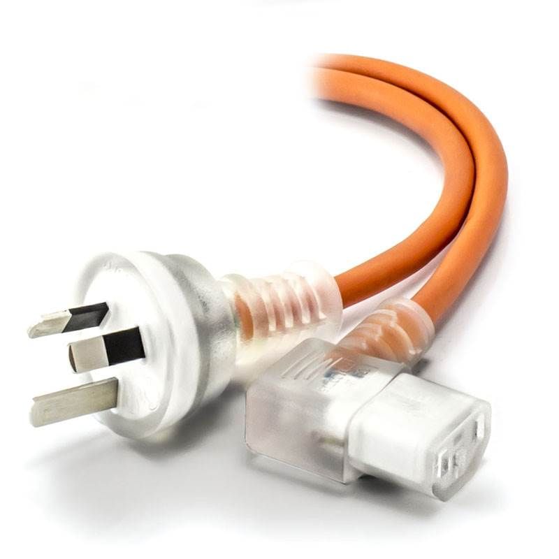 Alogic 2m Medical Power Cable Aus 3 Pin Mains Plug (Male) to Right ...