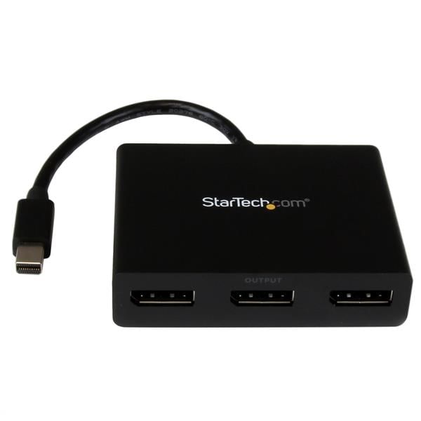 StarTech Mini DisplayPort to DisplayPort Multi Monitor Hub - 3-Port ...
